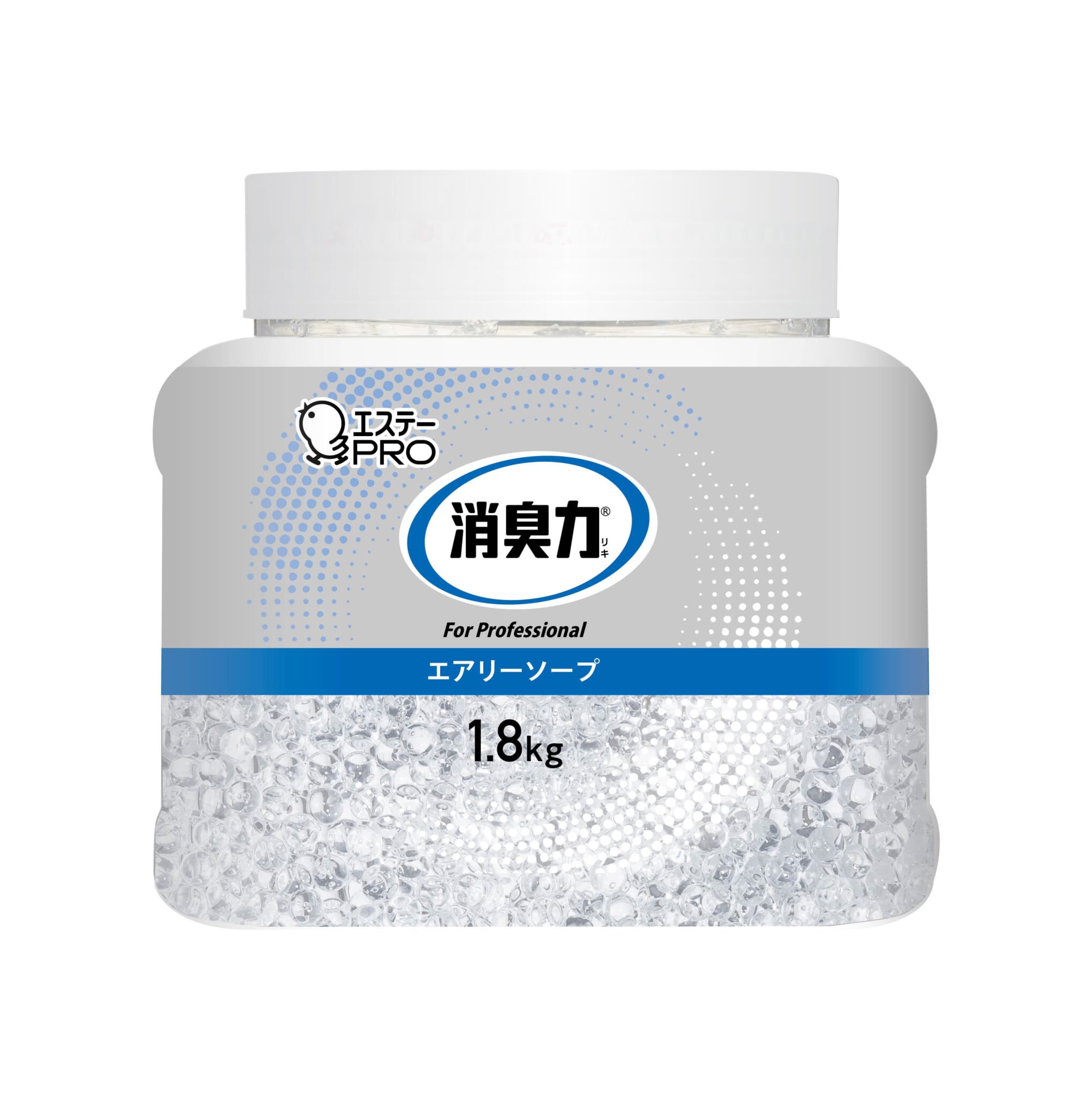 消臭力 業務用 ビーズタイプ 特大 本体 1.8kg 無香料 | 業務用消臭剤 | 製品サイト | エステー株式会社